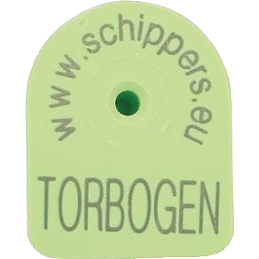 MS TAG TORBOGEN MALE, CUSTOM #'D 100/PK