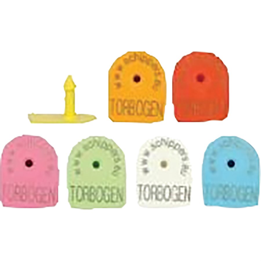 MS TAG TORBOGEN MALE, CUSTOM #'D 100/PK