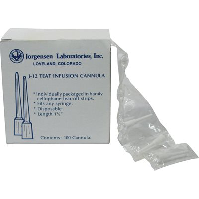 TEAT INFUSION CANNULAS (100/PKG)