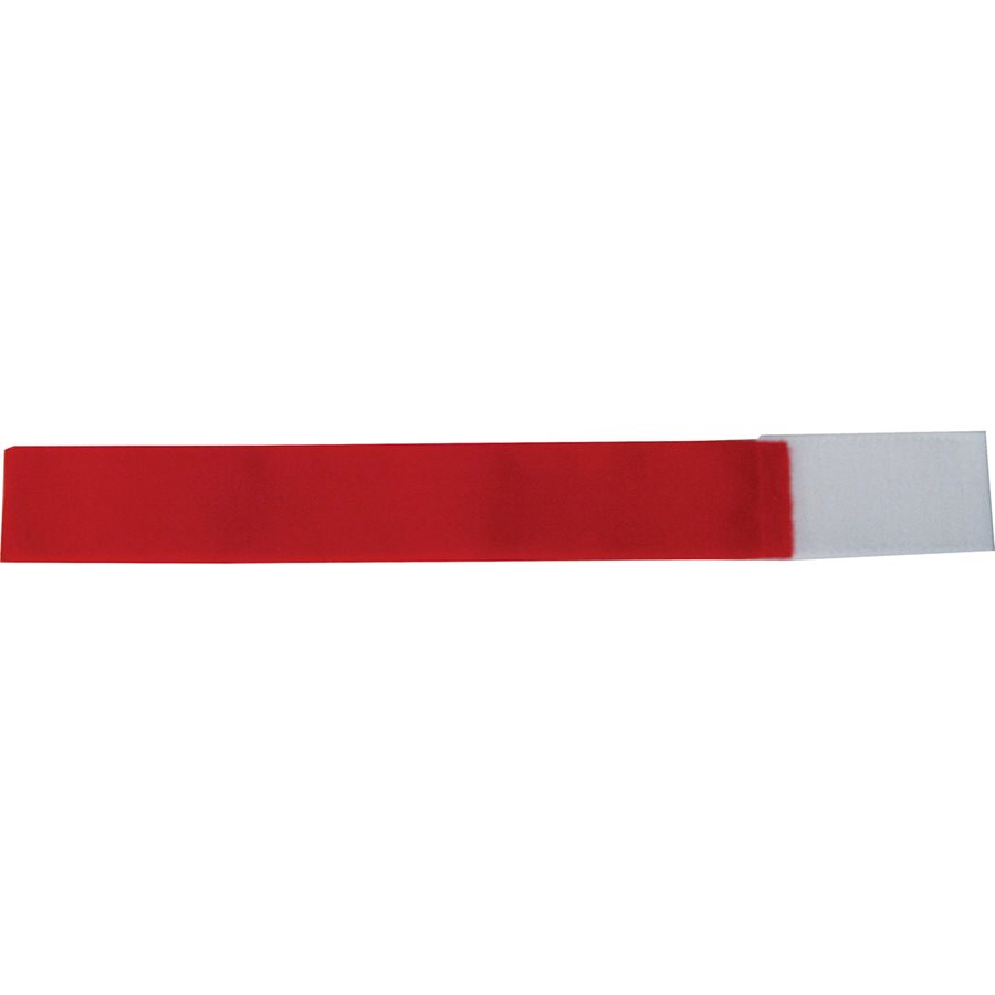 VELCRO LEG BANDS RED 10 / PACK
