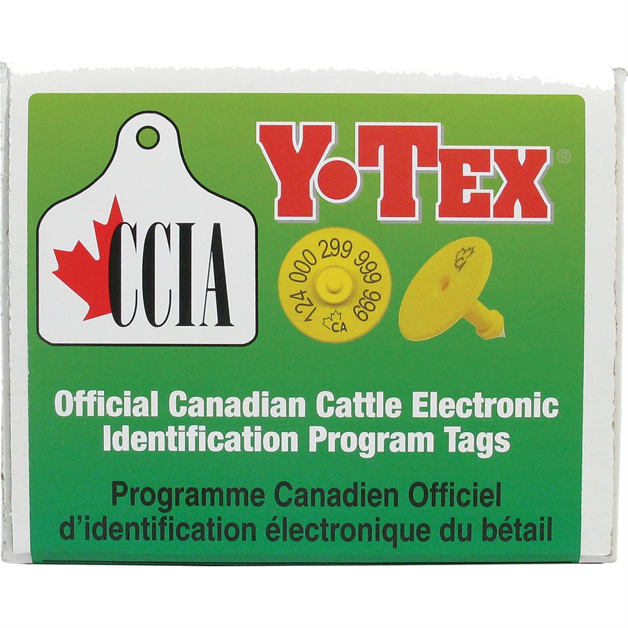Y-TEX CCIA TAG 100/PK